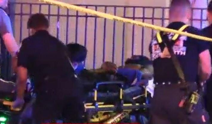 2 killed, 7 injured in mass shooting downtown; suspect in custody