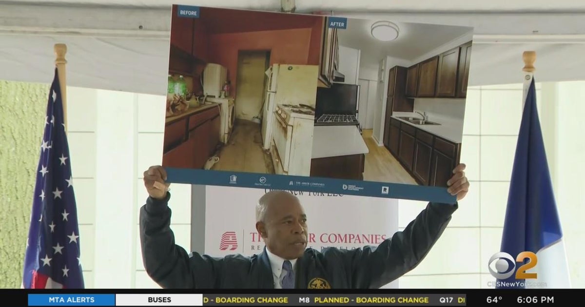 Thousands of NYCHA residents now living in newly renovated homes - CBS ...