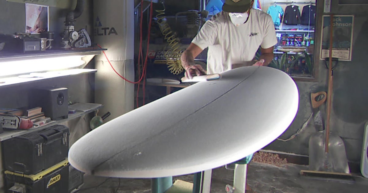 The evolution of surfboards - CBS News