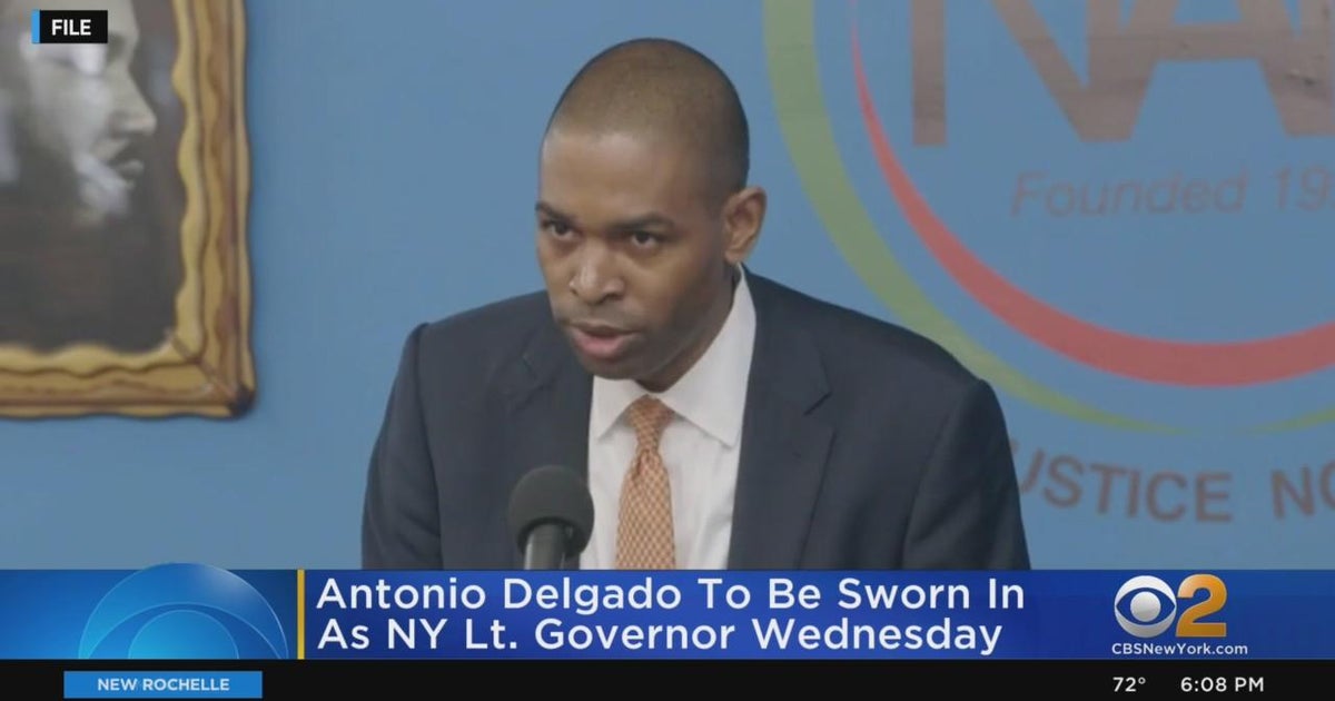 Antonio Delgado to be sworn in as New York Lt. Governor this week - CBS ...