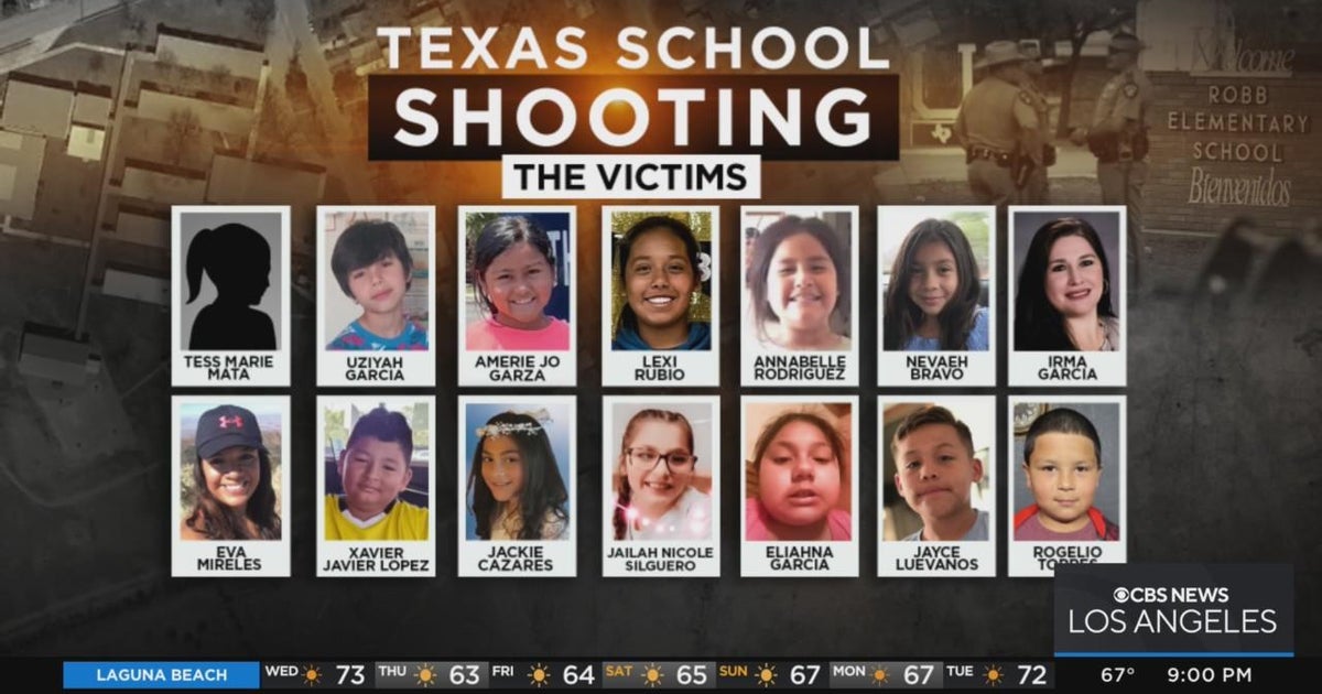 Remembering the victims of the Uvalde school shooting - CBS Los Angeles