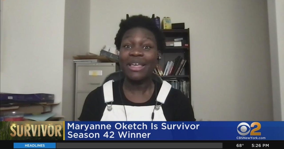 Maryanne Oketch crowned winner of 'Survivor 42' - CBS New York