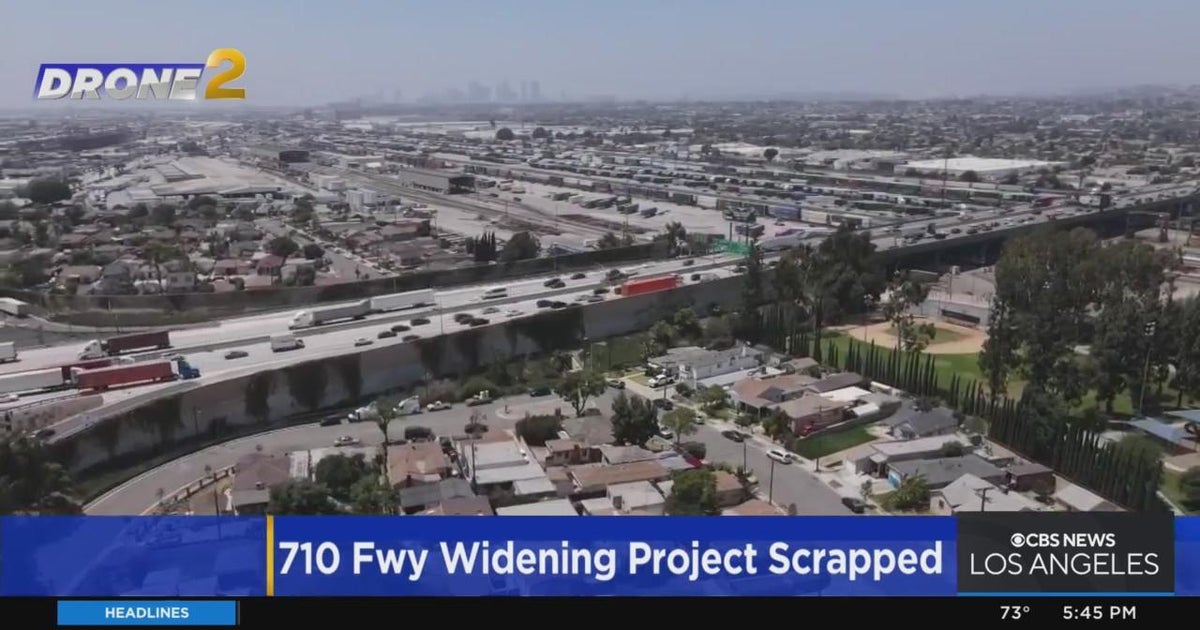 710 freeway widening project scrapped - CBS Los Angeles