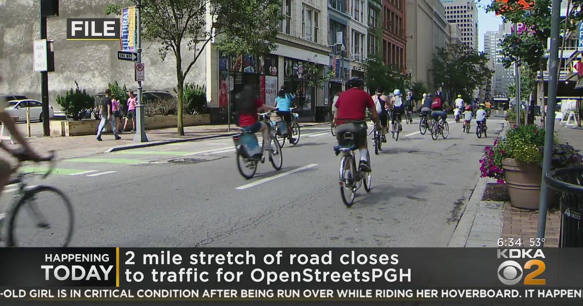 OpenStreetsPGH returns to downtown - CBS Pittsburgh