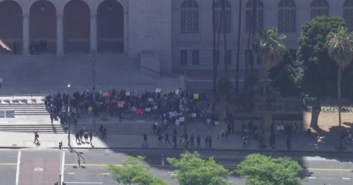 Hundreds of Miguel Contreras Learning Complex students walkout to ...