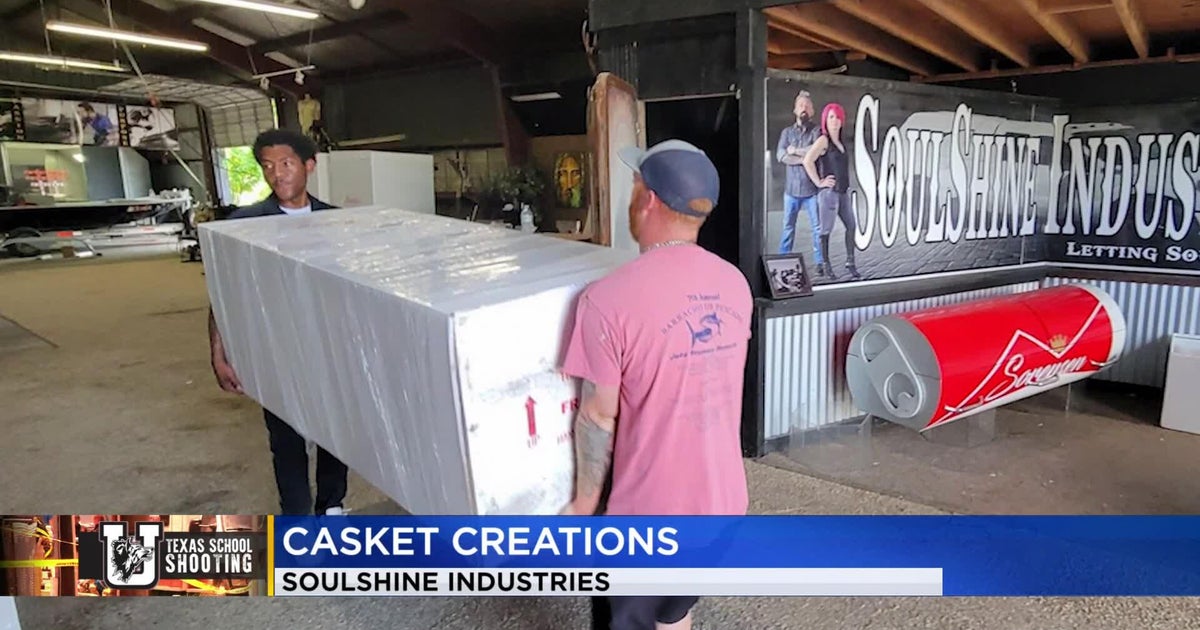 Texas company donates 19 custom caskets for children killed in Uvalde ...