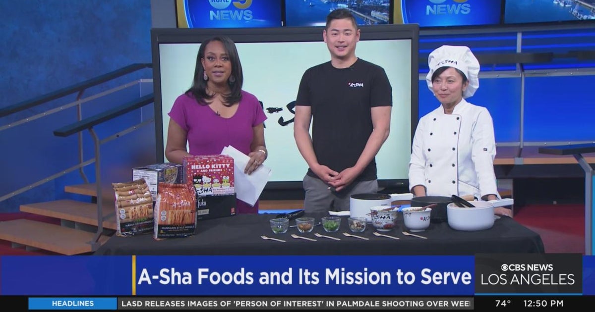 A-Sha Foods and its mission to serve - CBS Los Angeles