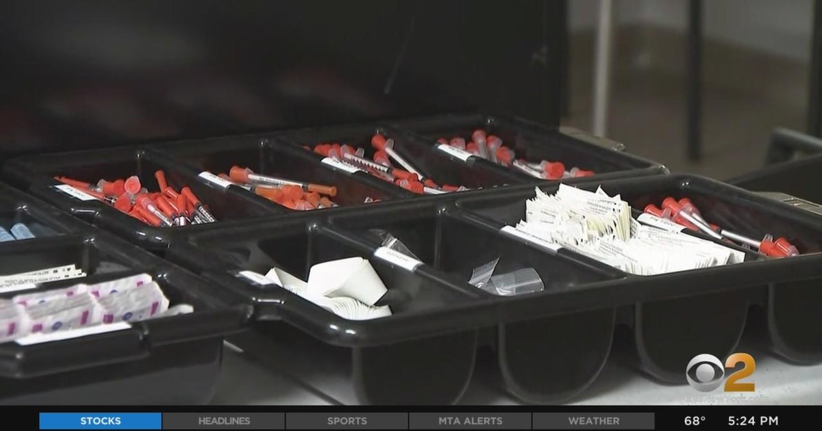 NYC overdose prevention sites celebrate 6-month milestone - CBS New York
