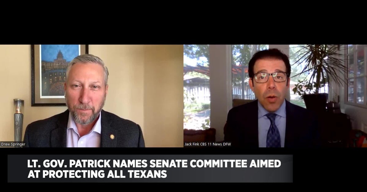 Texas State Senator Drew Springer on new committee focused on safety ...
