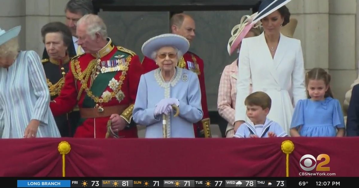 Queen resting on Day 2 of Platinum Jubilee - CBS New York
