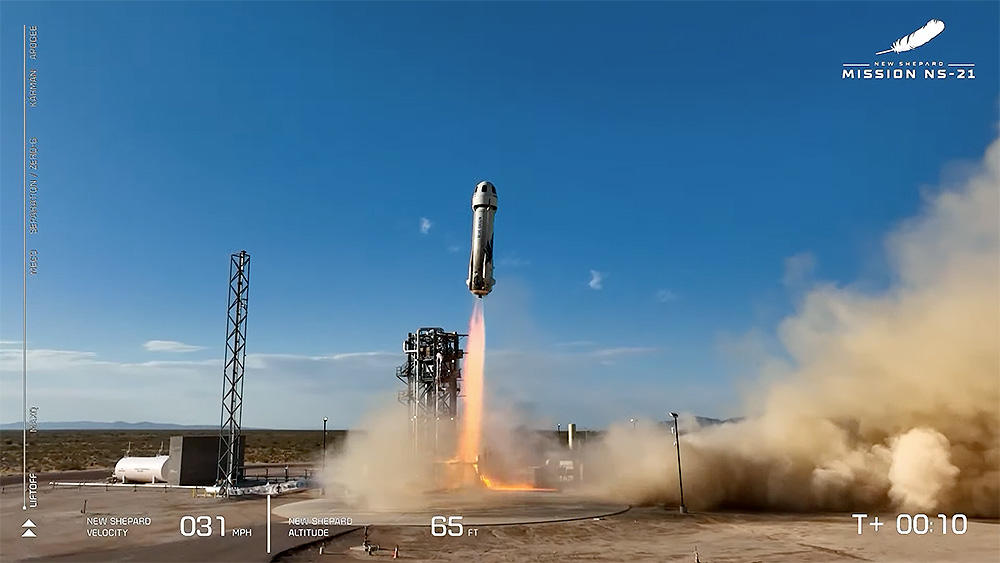 Blue Origin launches six thrill seekers to the edge of space - CBS News