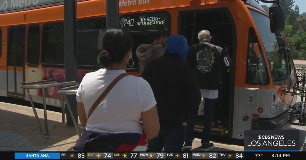 Metro ridership increases alongside soaring gas prices - CBS Los Angeles