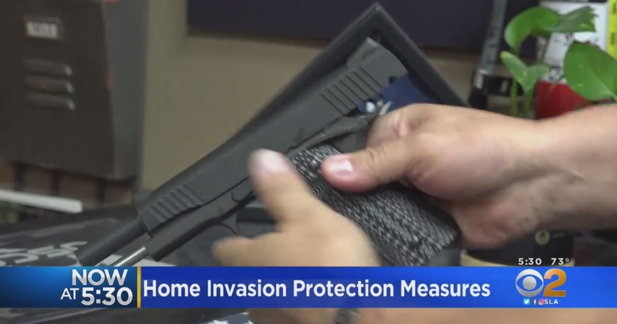 Home invasion protection measures - CBS Los Angeles