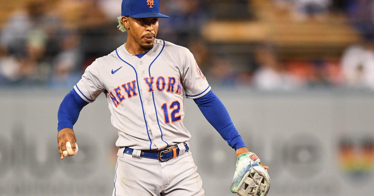 Tyler Anderson extends shutout streak, Dodgers defeat Mets 6-1 - CBS ...