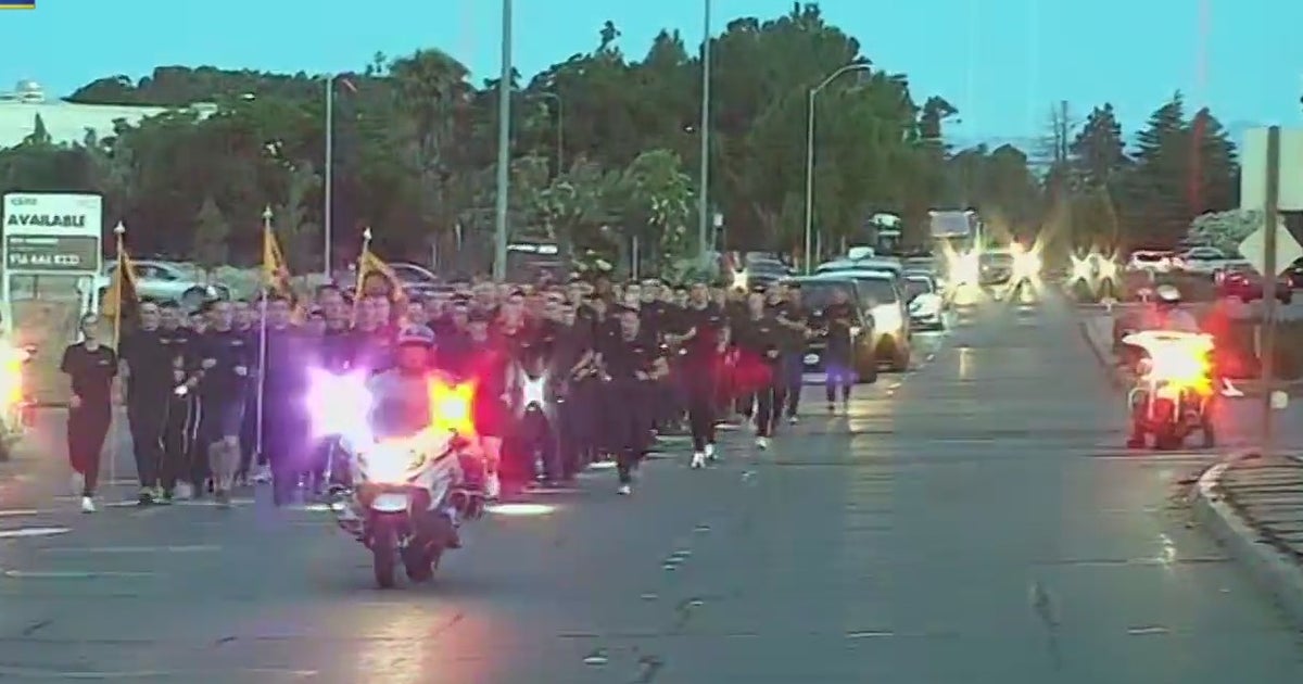 100+ California Highway Patrol Cadets End Training With Morning Run In ...