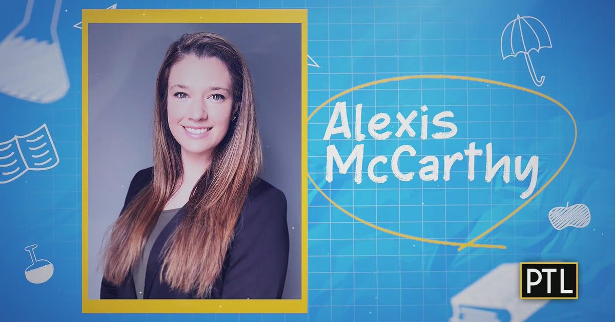 Educator Spotlight: Alexis McCarthy - CBS Pittsburgh