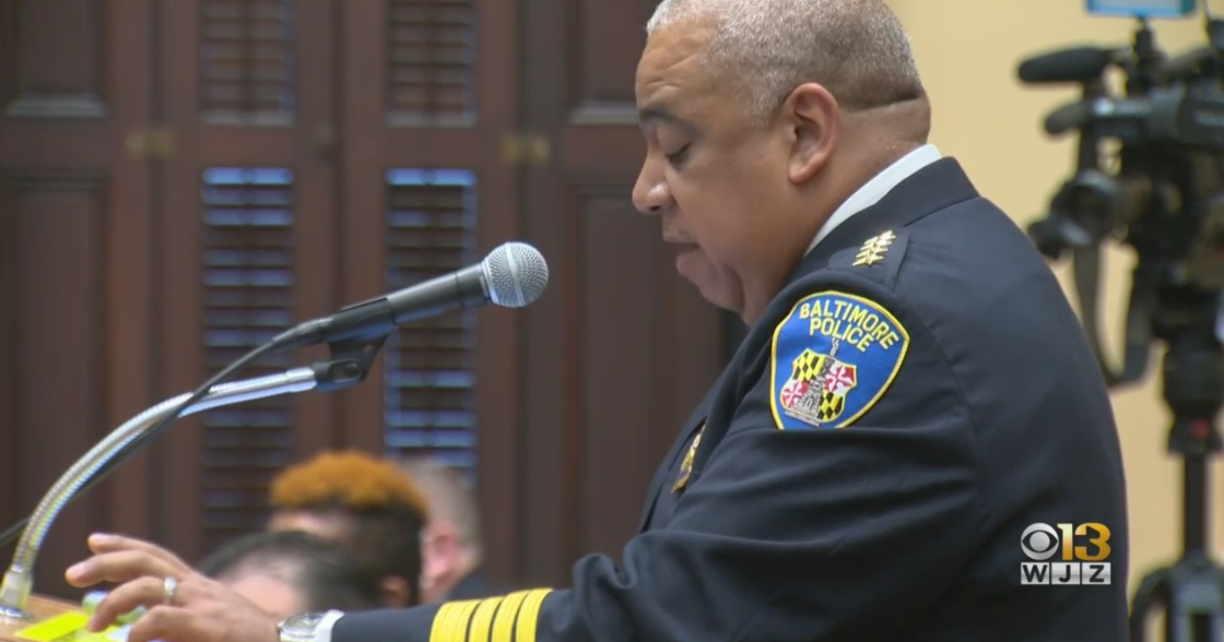 Baltimore City Council Grills Police Commissioner Harrison On Crime ...