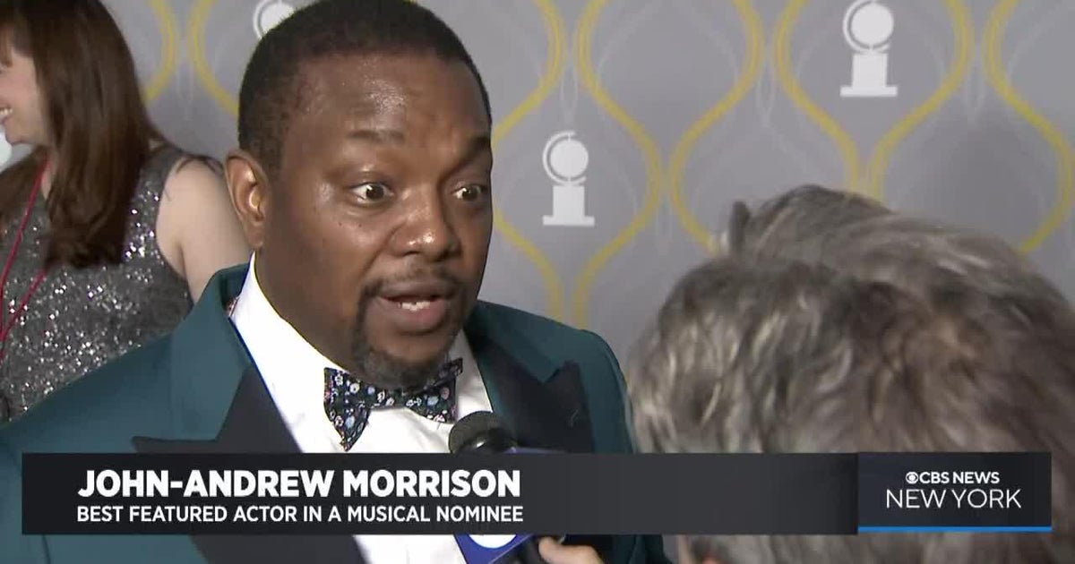 Tony Awards Red Carpet: John-Andrew Morrison - CBS New York