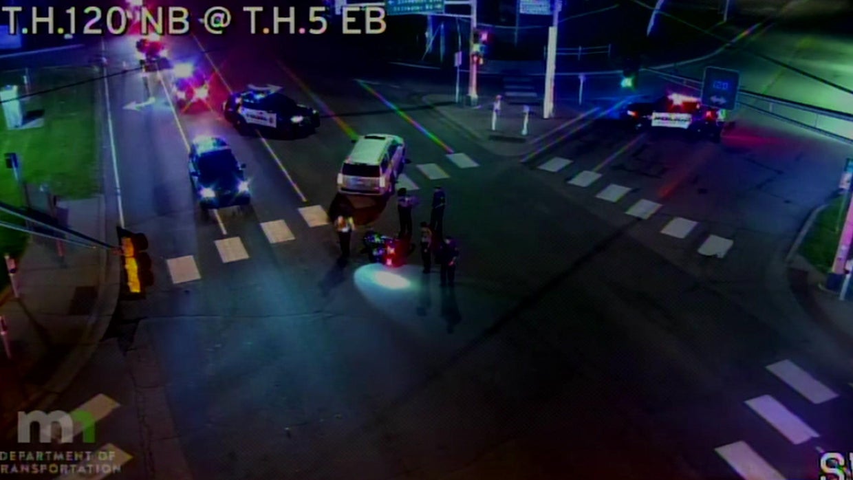 Motorcyclist gravely injured in crash in Oakdale - CBS Minnesota