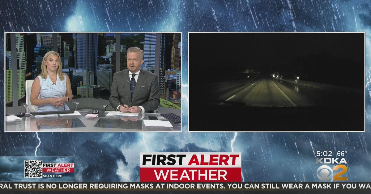 Checking on conditions - CBS Pittsburgh