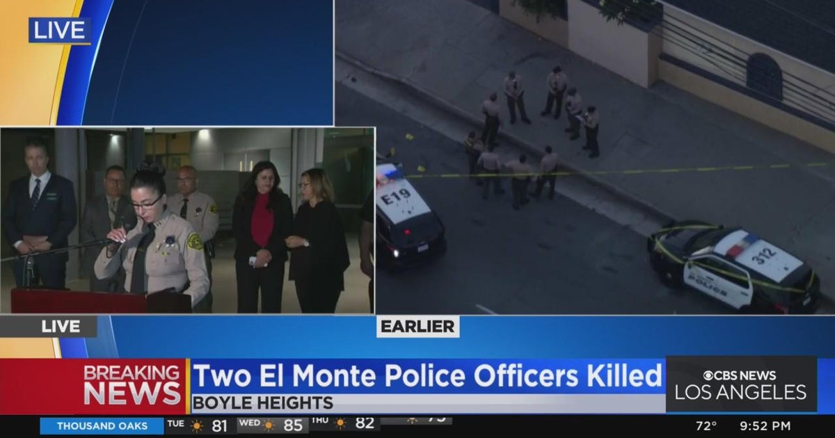Officials deliver latest info on killing of 2 El Monte Police officers ...