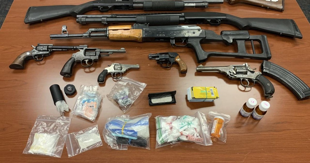 Authorities seize nearly a dozen firearms, pounds of narcotics stemming ...