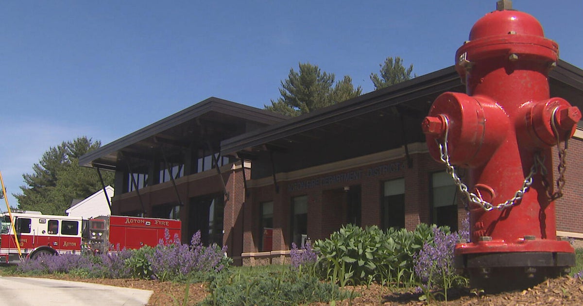 Acton opens environmentally-friendly fire station of the future - CBS ...