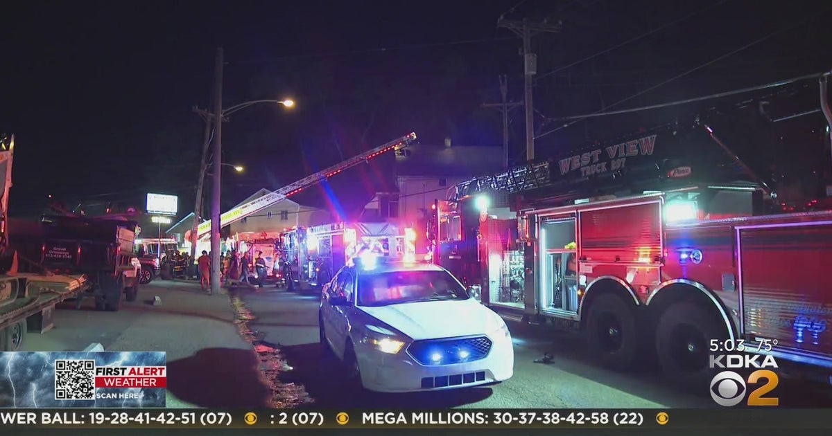Police investigating suspicious fire in McKees Rocks - CBS Pittsburgh
