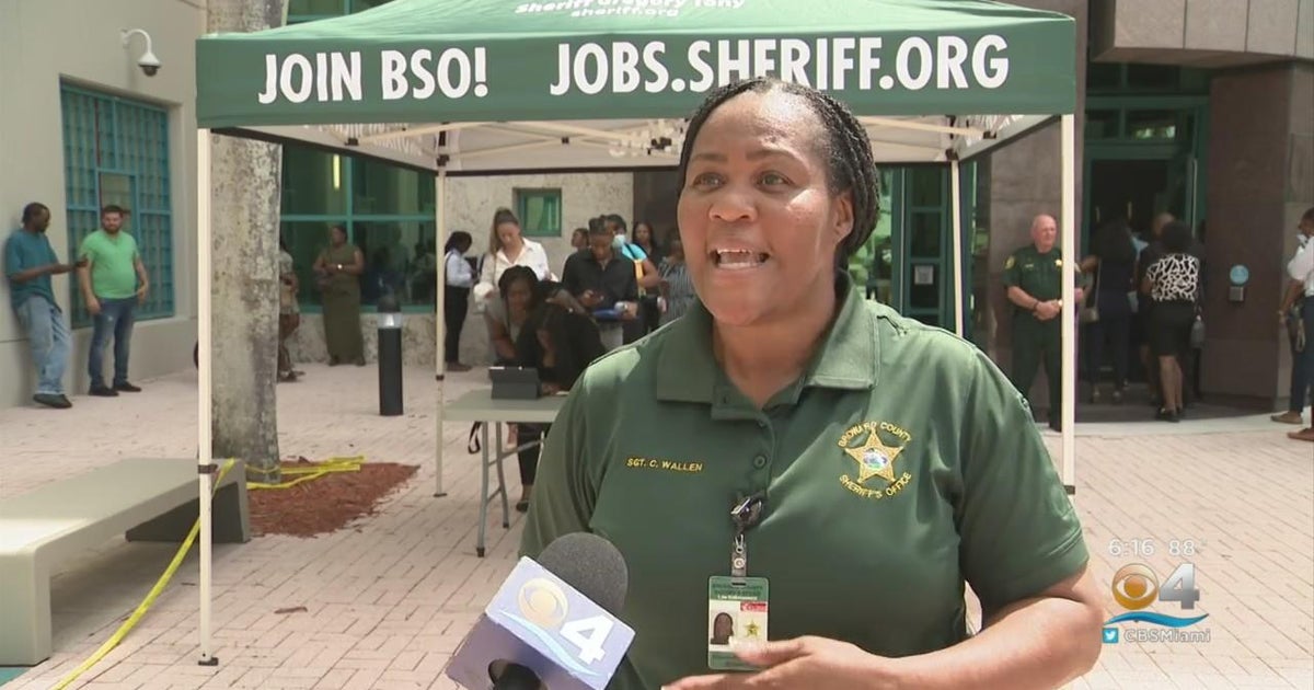 BSO holds job fair - CBS Miami
