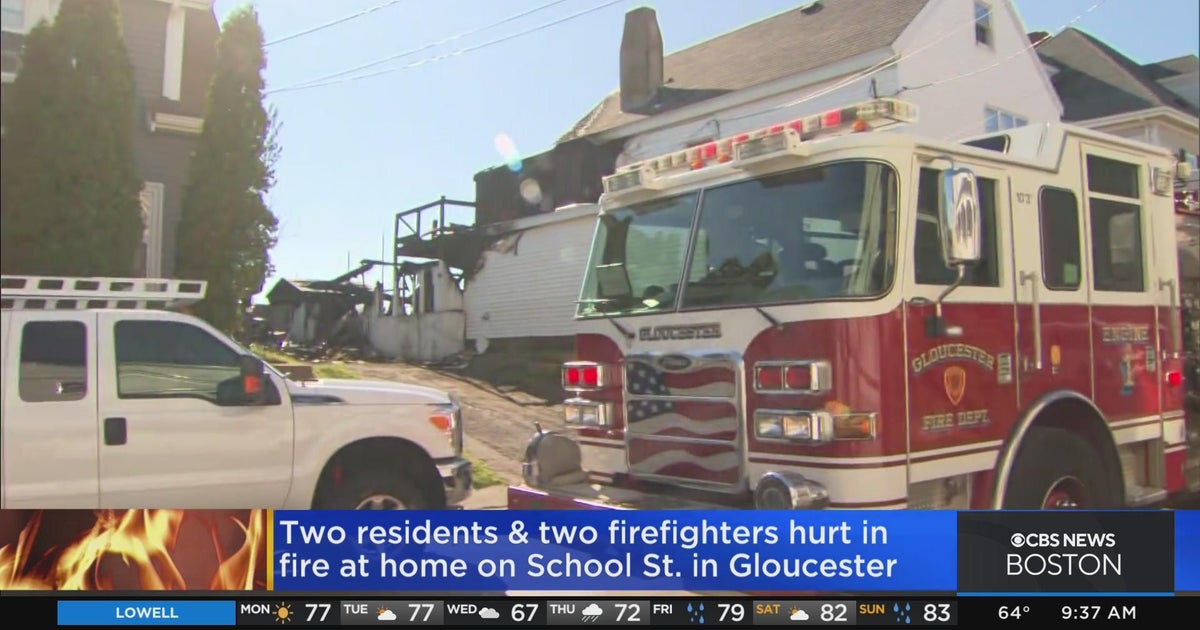 2 residents, 2 firefighters hurt in early morning Gloucester house fire ...