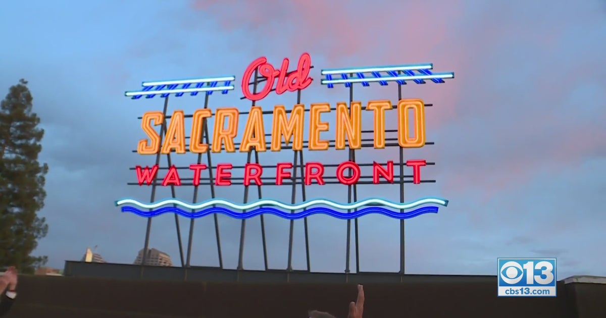 New Neon Sign Lights Up Old Sacramento Waterfront: 'A Great Welcoming ...