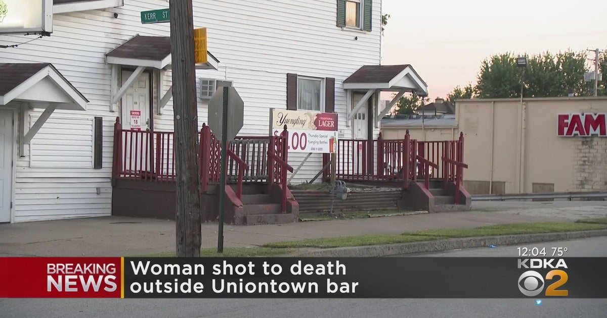 Woman shot and killed outside Uniontown bar identified - CBS Pittsburgh