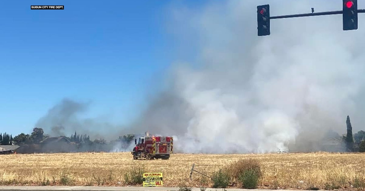 Firefighters Contain 3-Alarm Fire That Threatened Homes In Suisun City ...