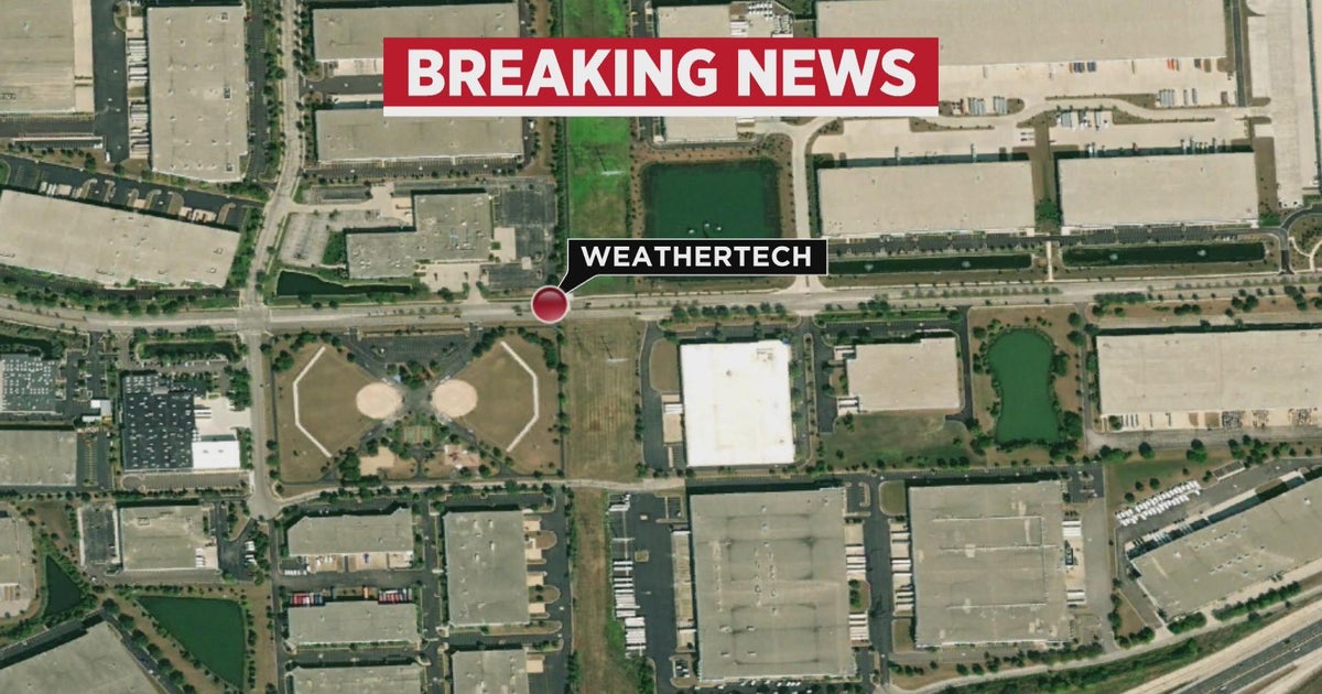 Police investigate shooting at WeatherTech in Bolingbrook - CBS Chicago