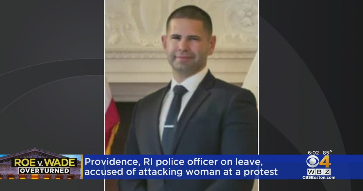 Rhode Island police officer suspended for off-duty actions at abortion ...