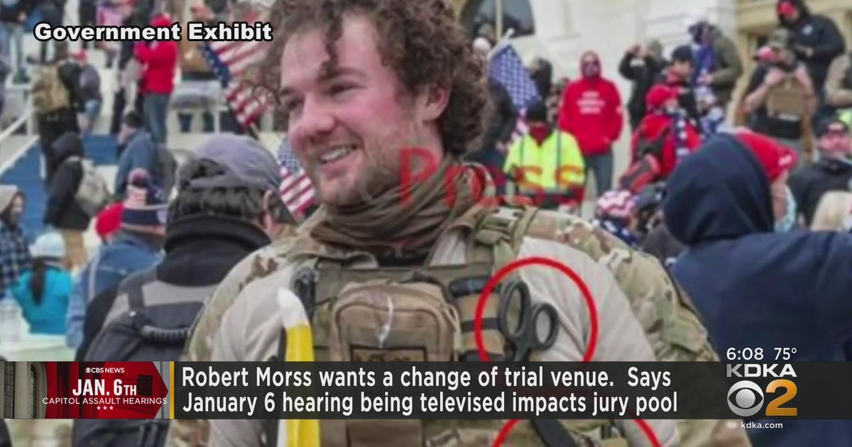 Robert Morss wants change of trial venue - CBS Pittsburgh
