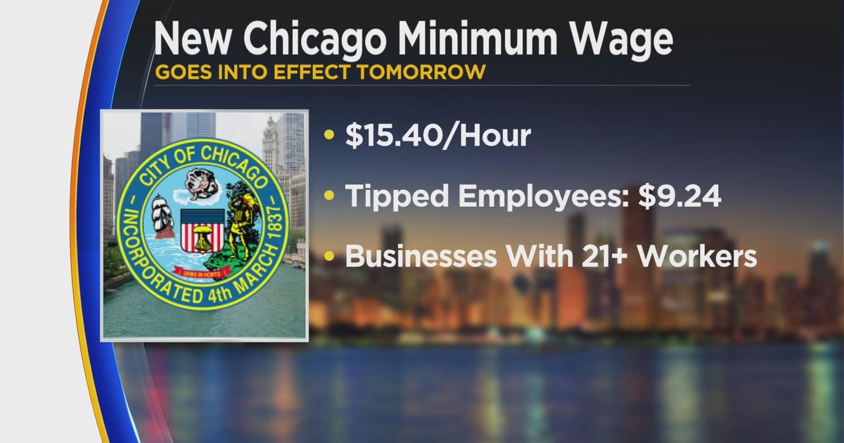 Chicago's minimum wage to rise above $15 an hour for the first time ...