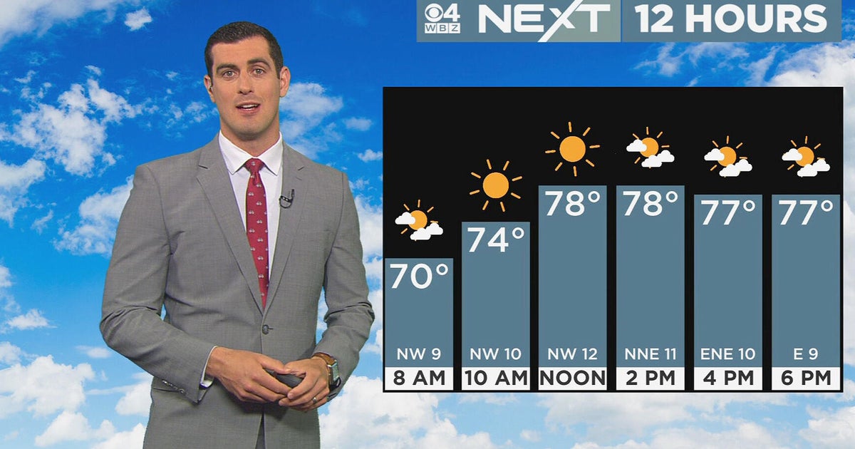 Next Weather: WBZ morning forecast for June 30 - CBS Boston