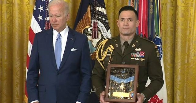 Biden awards Medal of Honor to 4 Army soldiers for valor in Vietnam War - CBS News