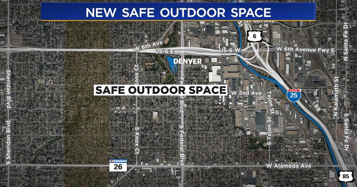 New Safe Outdoor Space ready to open in Barnum neighborhood - CBS Colorado