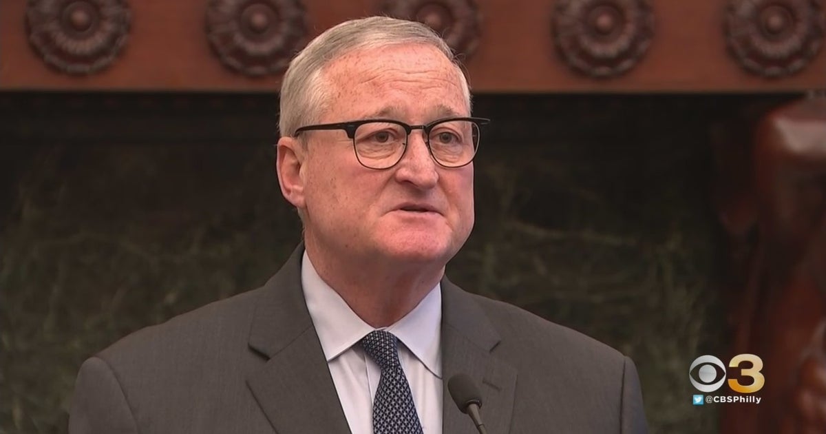 Mayor Jim Kenney discusses core priorities for Philadelphia - CBS ...