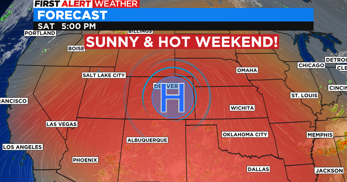 Denver Weather: Hottest weekend of the summer so far - CBS Colorado