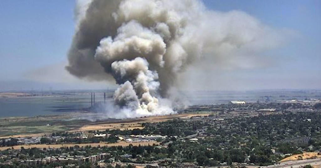 Update: Contra Costa Fire asks people to stop flying drones near Marsh ...
