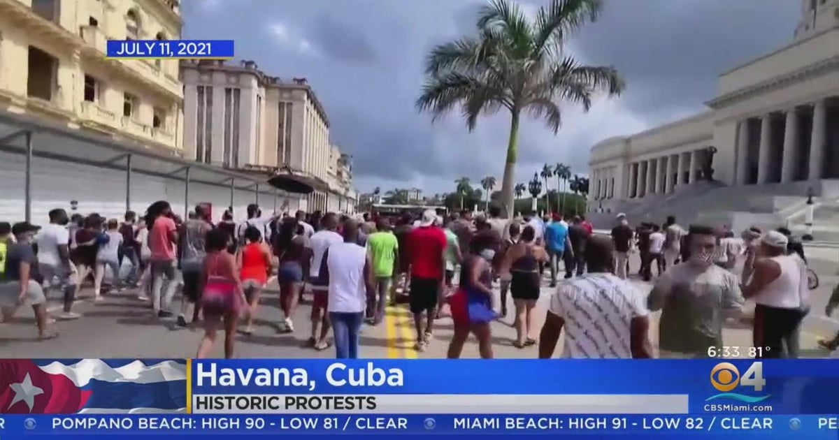 South Florida's Cuban community mark one year since historic protests ...