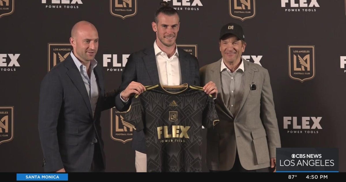 LAFC introduces Gareth Bale - CBS Los Angeles