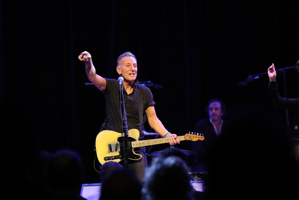 Bruce Springsteen, E Street Band playing Ball Arena in Denver March ...