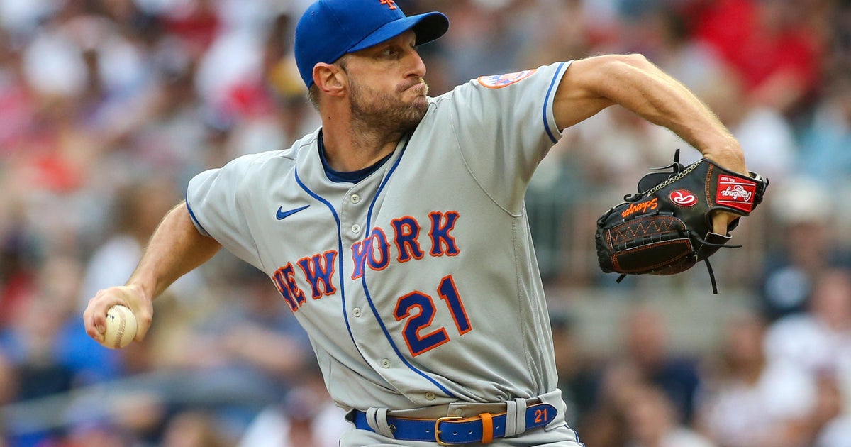 Max Scherzer aces huge test as Mets top Braves - CBS New York