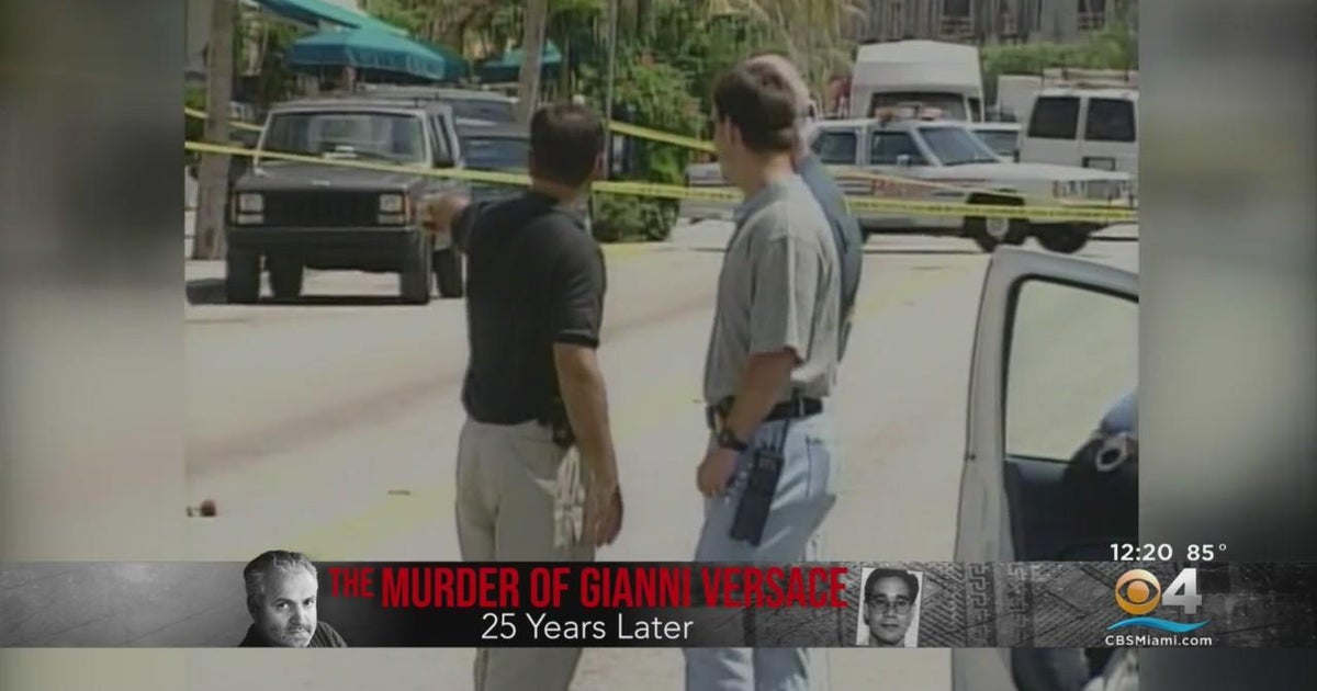 Murder of fashion designer Gianni Versace 25 years ago - CBS Miami
