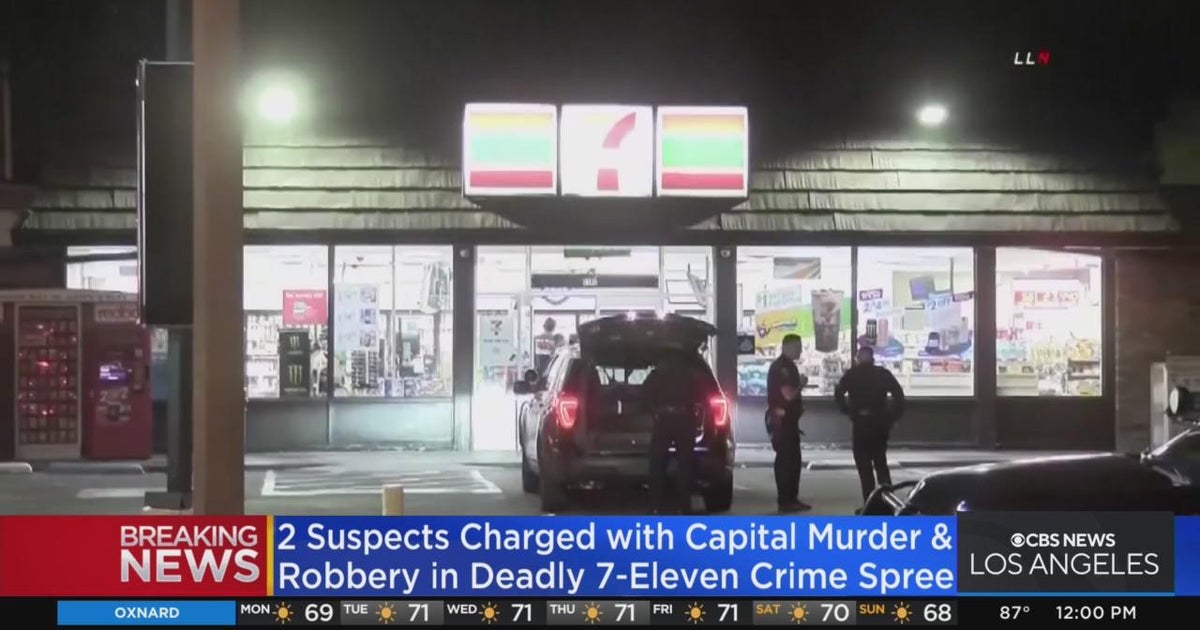 2 men charged in deadly 7-Eleven crime spree - CBS Los Angeles