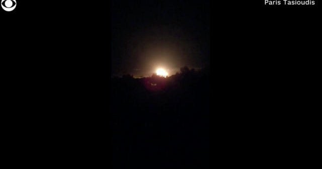 Moment residents in Greece watch Ukrainian plane plummet and explode ...